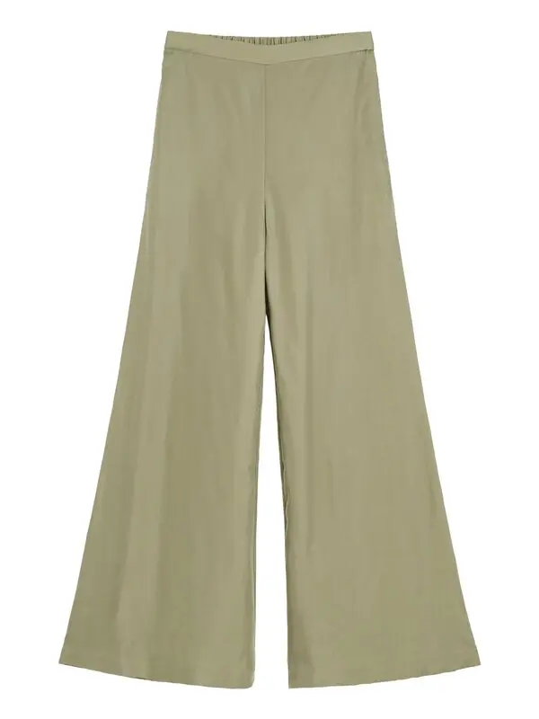 BY MALENE BIRGER Lucee Cupro Trousers - Deep Lichen Green