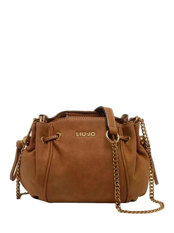 Liu Jo Logo Shoulder Bag - Brown