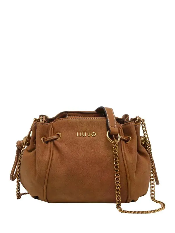 Liu Jo Logo Shoulder Bag - Brown