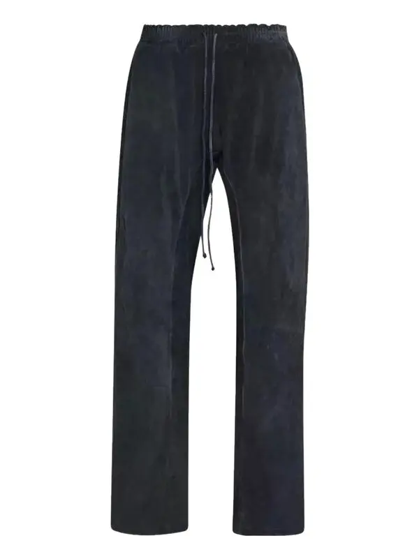 RRR123 Drawstring Faster Flight Track Pants - Black