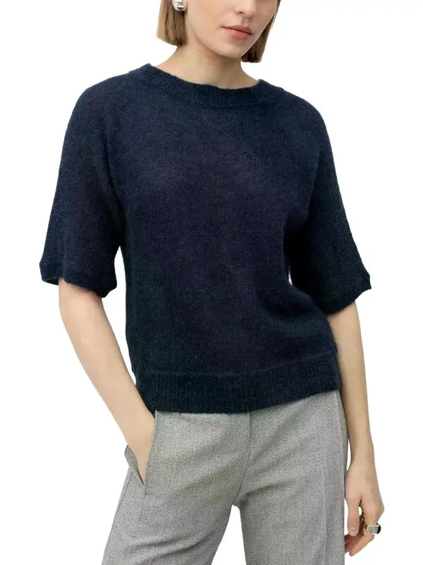 BOSS Short-sleeve Sweater - Blue