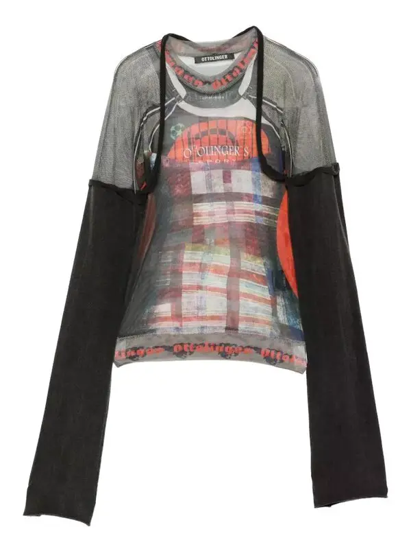 Ottolinger Long-sleeve T-shirt - Grey