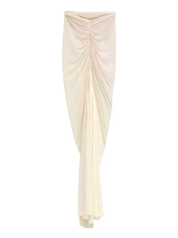 Atlein Draped Skirt - Neutrals