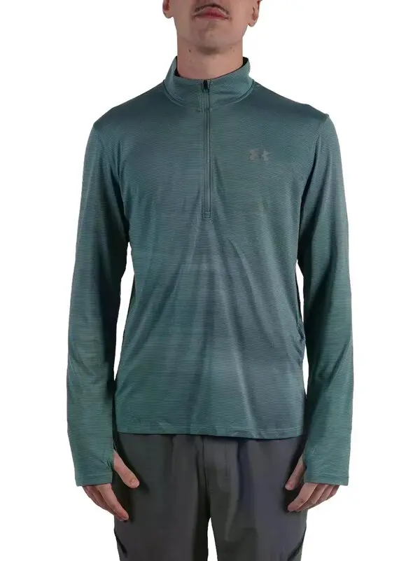Under Armour Half-zip Long Sleeve T-shirt - Blue