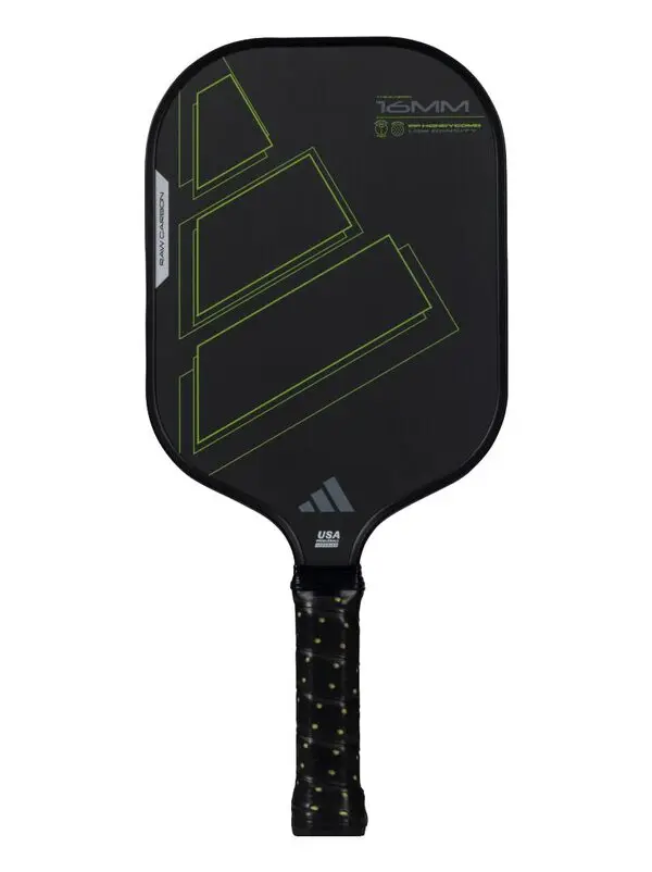 Adidas Pickleball Rx Carbon Attk Racket - Black / Lime