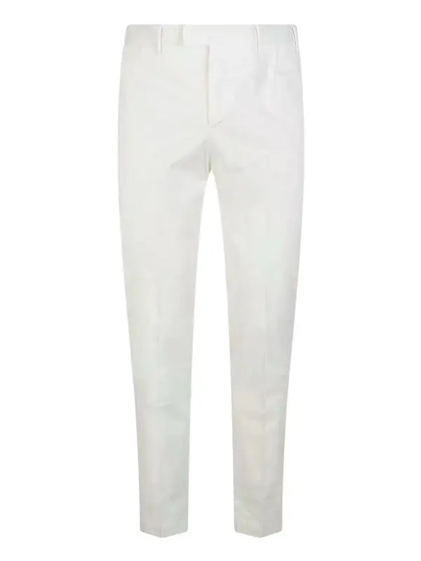 PT TORINO Cotton Trousers - White
