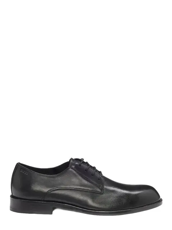 BOSS Logo Deed Derby Shoes - Black