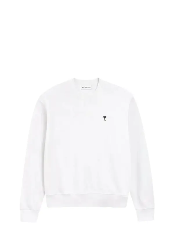Ami De Coeur Monogram Sweatshirt - White