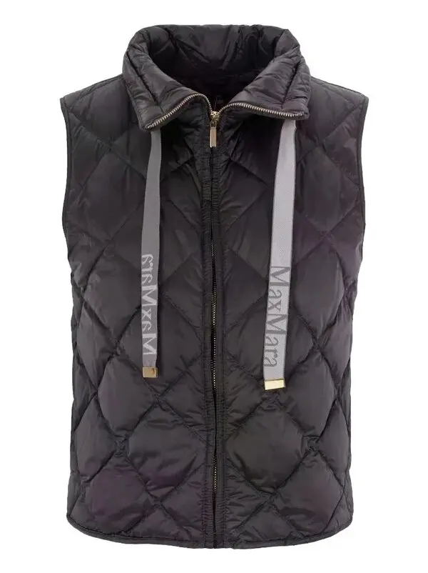 Max Mara Zip-fastening Gilet - Grey