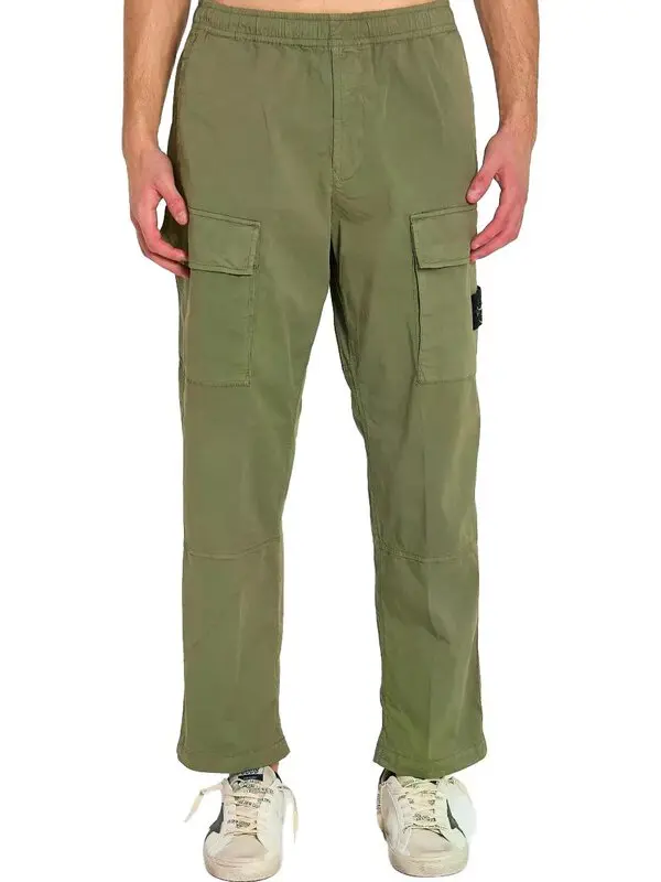 Stone Island Cargo Pants - Green