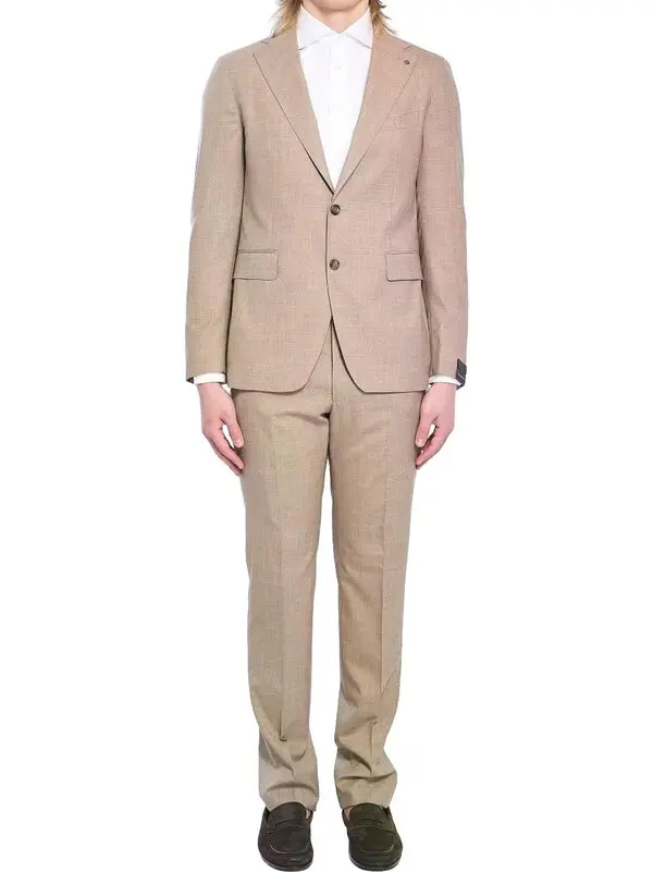 Tagliatore Single-breasted Suit - Neutrals