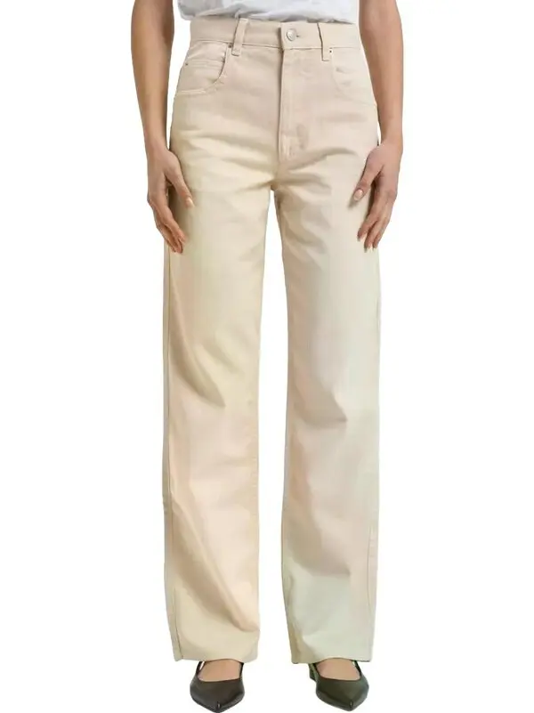 MARANT ETOILE Five-pocket Jeans - Neutrals