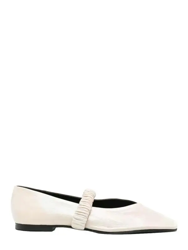 ALOHAS Square-toe Ballet Flats - Neutrals