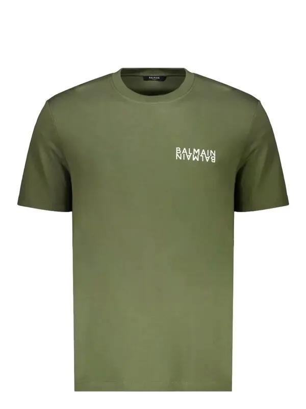Balmain Cotton T-shirt - Green