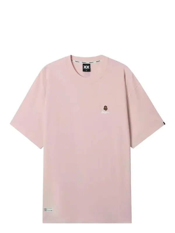 FINGERCROXX Logo-embroidered T-shirt - Pink