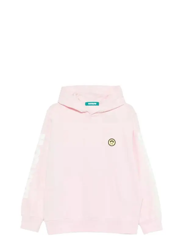 BARROW Long-sleeve Hoodie - Pink