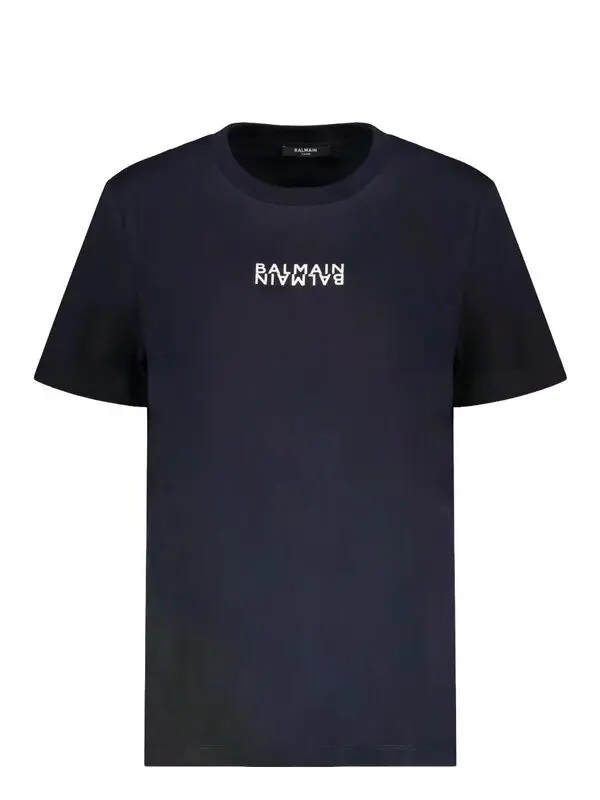 Balmain Cotton T-shirt - Blue