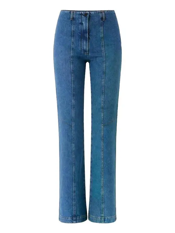 REJINA PYO Athena Cotton Jeans - Blue