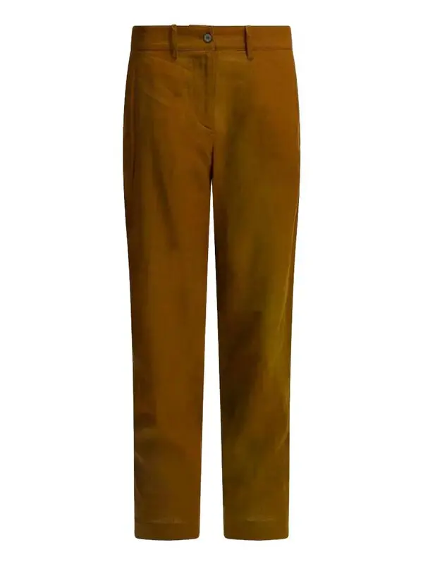 INES DE LA FRESSANGE PARIS Button Trousers - Brown