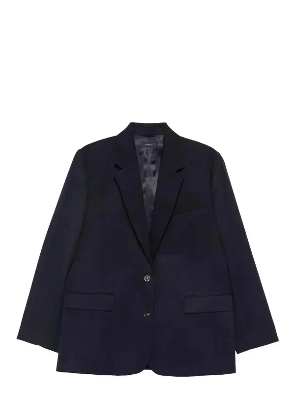 Soeur Buttoned Blazer - Blue