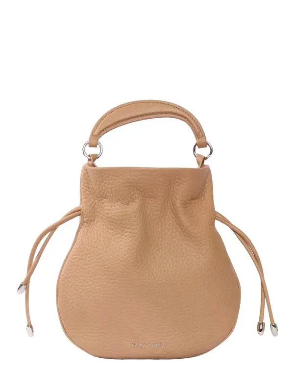 ORTIGNI Drawstring-detail Tote Bag - Neutrals