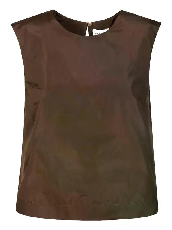 P.a.r.o.s.h Sleeveless Top - Brown