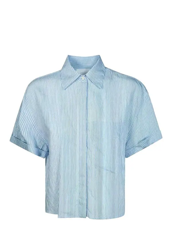 DONDUP Striped Shirt - Blue