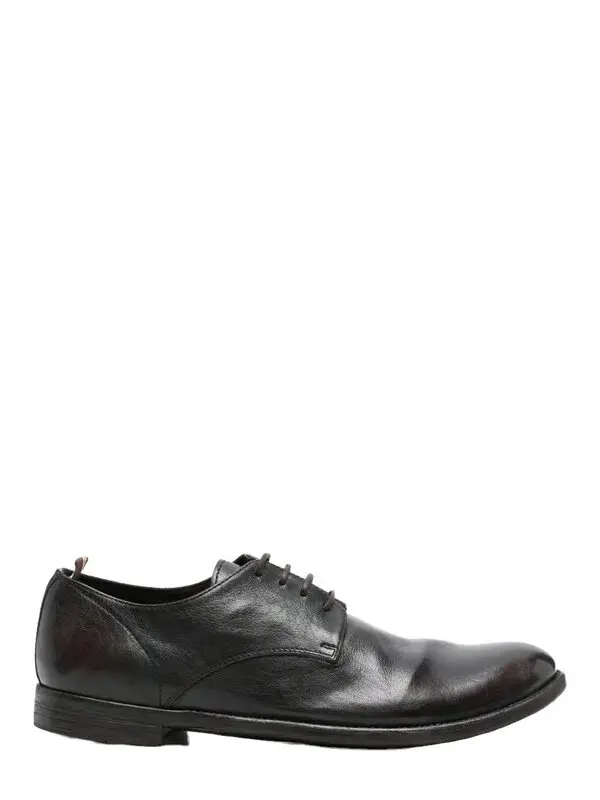 Officine Creative Leather Lace-up Oxford Shoes - Brown