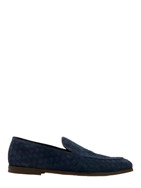 BARRETT Woven Design Loafers - Blue