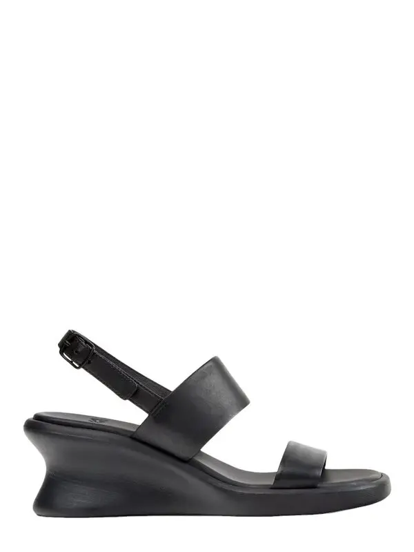 Camper Louise Leather Sandals - Black