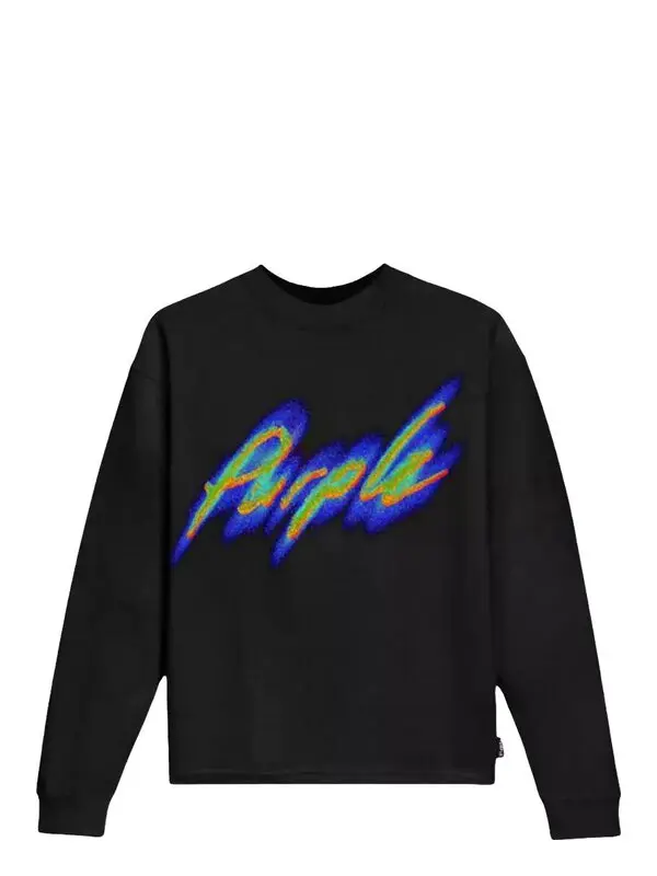 PURPLE BRAND Long-sleeve T-shirt - Black