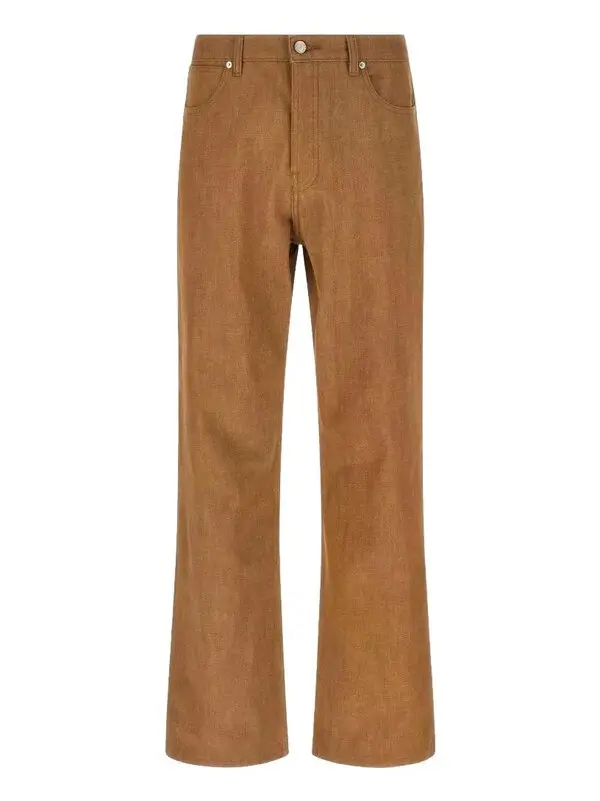 A.p.c. Arno Wide-leg Jeans - Brown