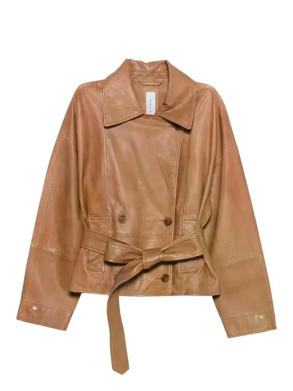 BULLY Lambskin Jacket - Neutrals