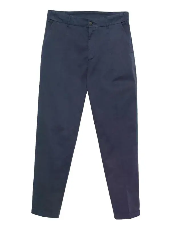 Eleventy Button Trousers - Blue