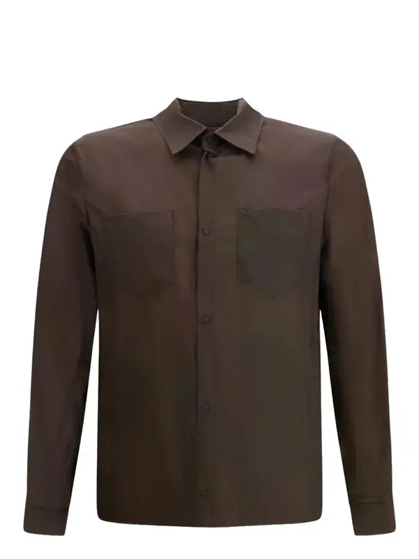 Herno Slim-fit Shirt - Brown