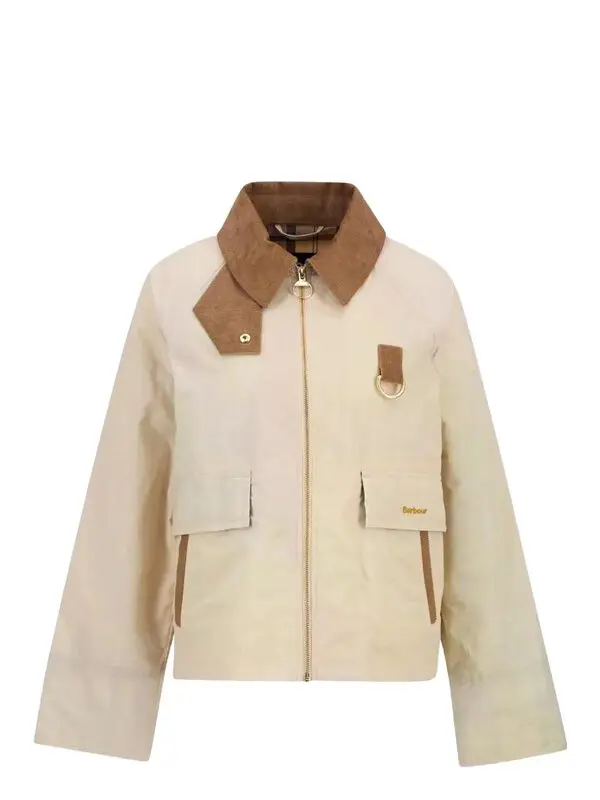 Barbour Icons Spey Corduroy-collar Jacket - Neutrals