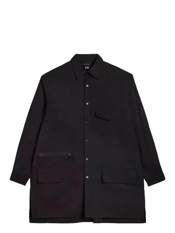 Y3 Ut Long-sleeve Shirt - Black