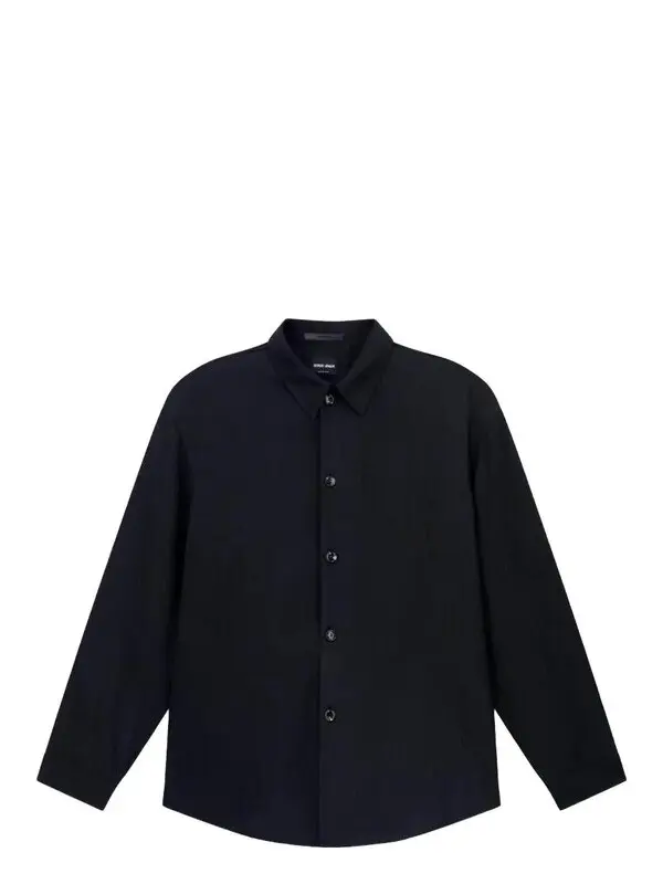 Giorgio Armani Buttoned Jacket - Black