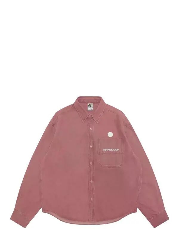 AAPE BY *A BATHING APE Patch Pocket Shirt - Pink