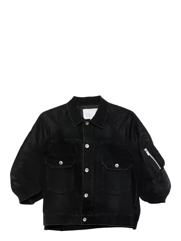 Sacai Paneled Jacket - Black