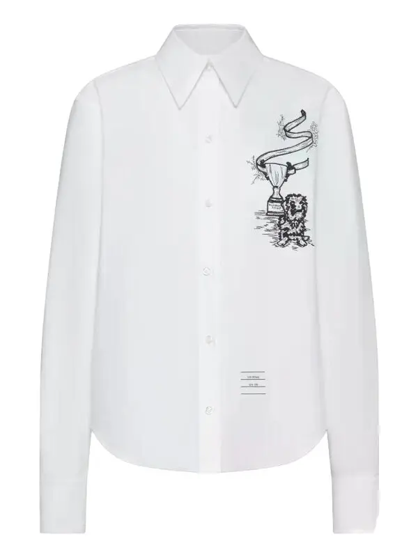 Thom Browne Long-sleeve Shirt - White