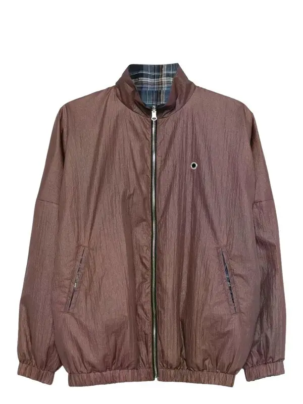 MARBELL Reversible Zip Jacket - Brown