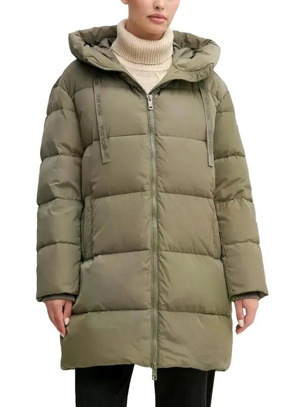 MOS MOSH Nova Avon Hooded Puffer Jacket - Green