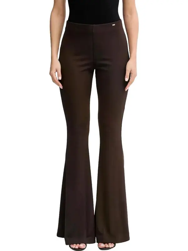 GAUDI Flared Trousers - Brown