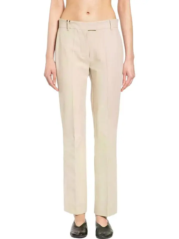 Max Mara Fatina Straight Trousers - Neutrals