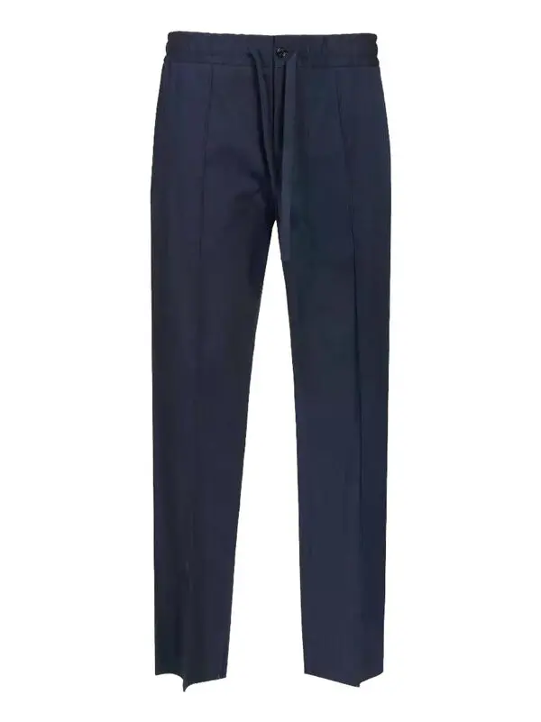 Valentino Garavani Drawstring-fastening Trousers - Blue