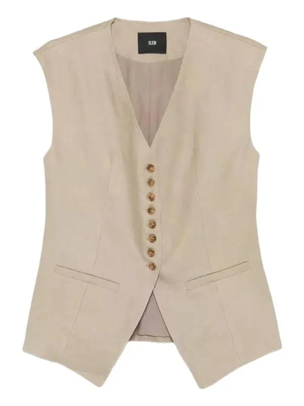ELEH Button Waistcoat - Neutrals