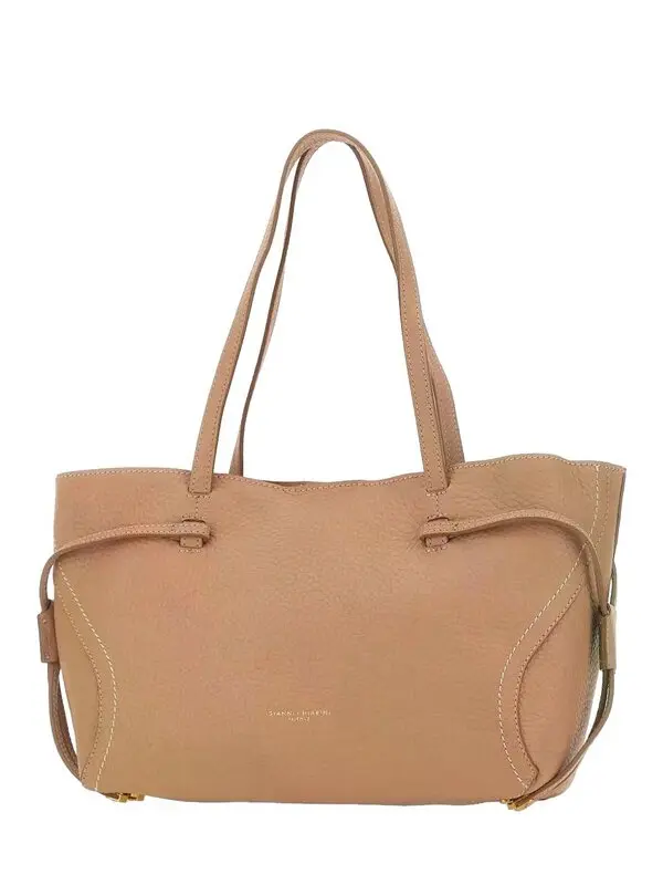 GIANNI CHIARINI Leather Tote Bag - Brown