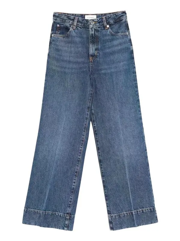 FRAME The Slice Flared Jeans - Blue