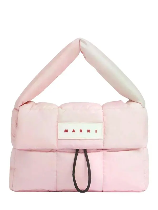 Marni Puff-quilted Tote Bag - Pink